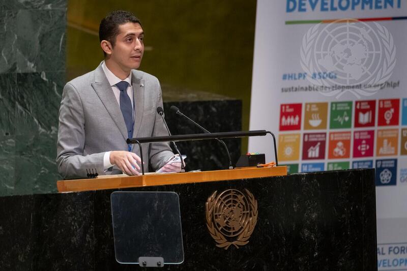 Ministerial Opening of High-level Political Forum 2024 | UN Photo