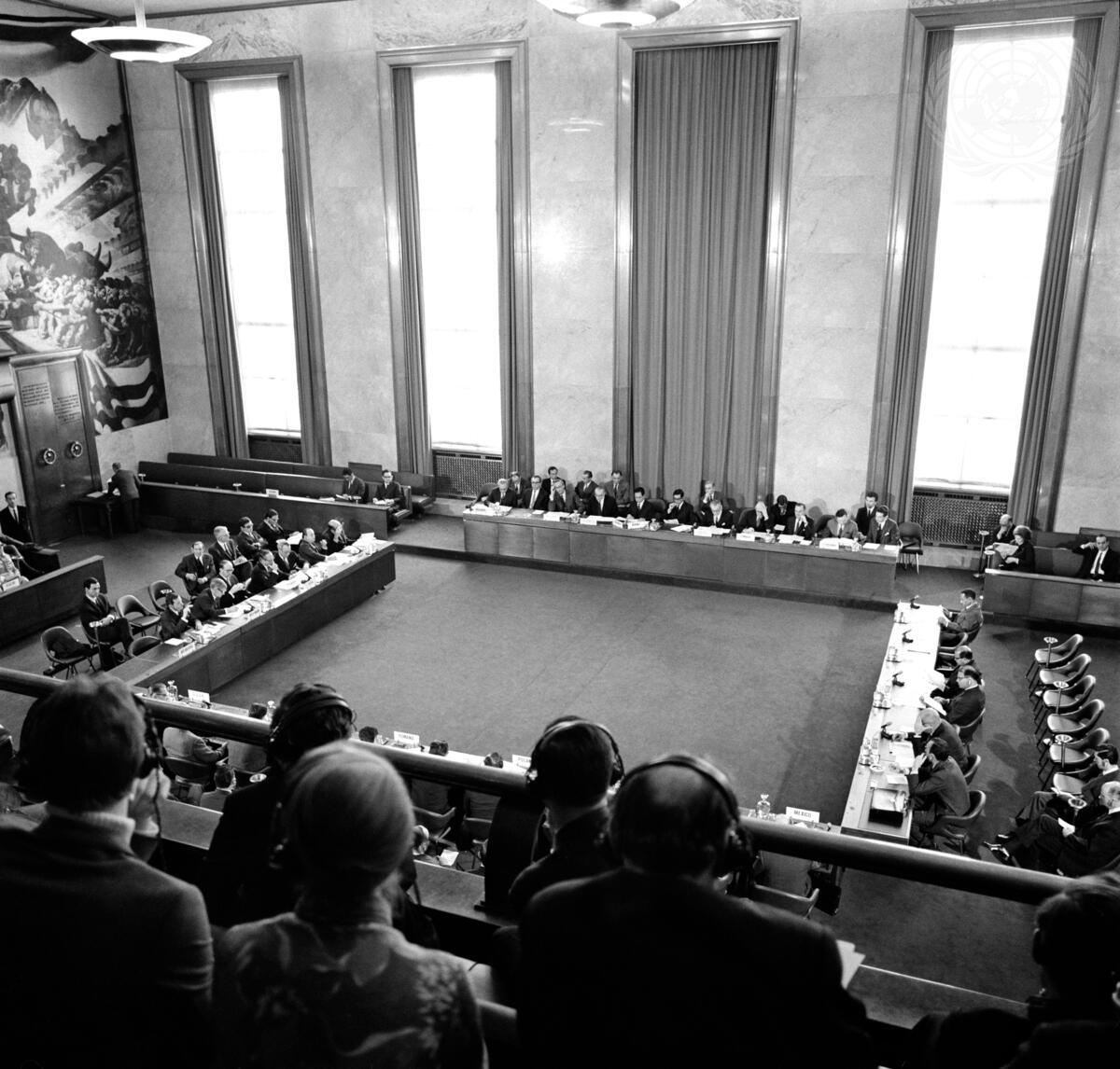 Conference of Eighteen-Nation Committee on Disarmament | UN Photo