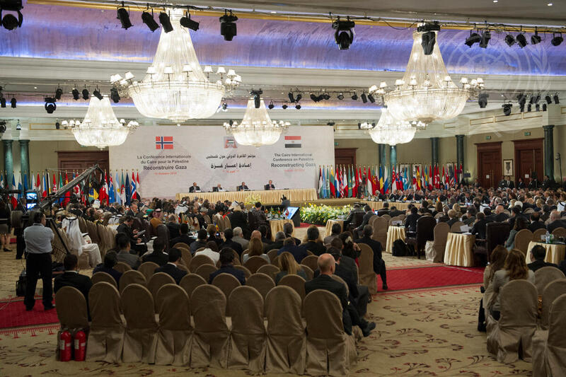Cairo International Conference on Palestine: Reconstructing Gaza | UN Photo