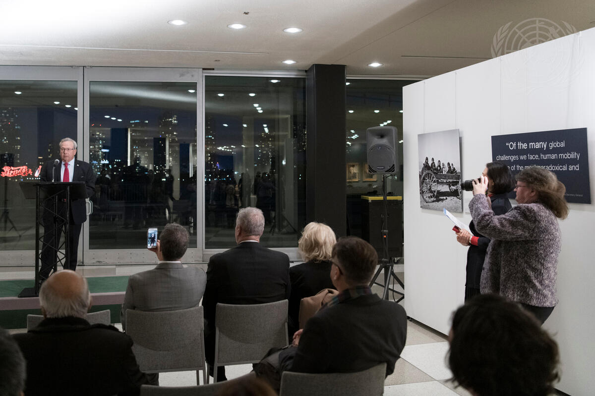 Opening Reception of "People on the Move" Exhibit | UN Photo