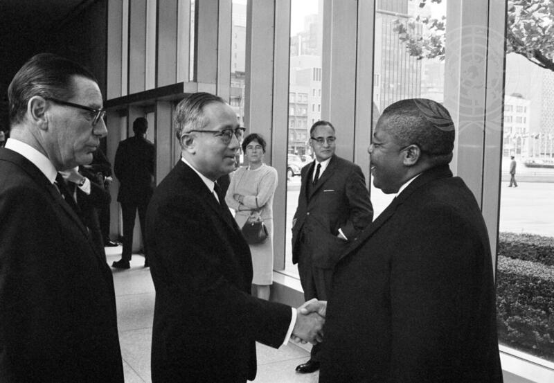 Assembly Admits Botswana and Lesotho as New Members | UN Photo