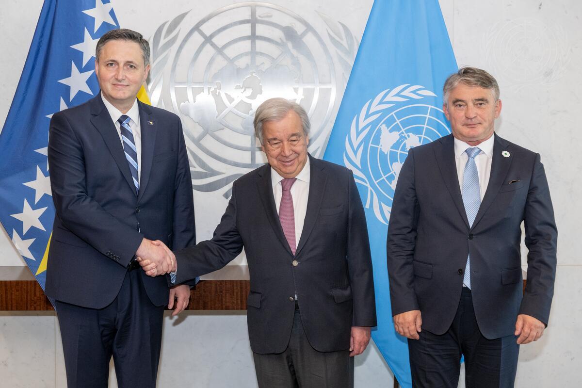 Secretary-General Meets with Chairman of Presidency of Bosnia and ...