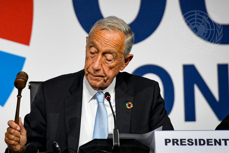 2022 United Nations Oceans Conference Closing Ceremony | UN Photo