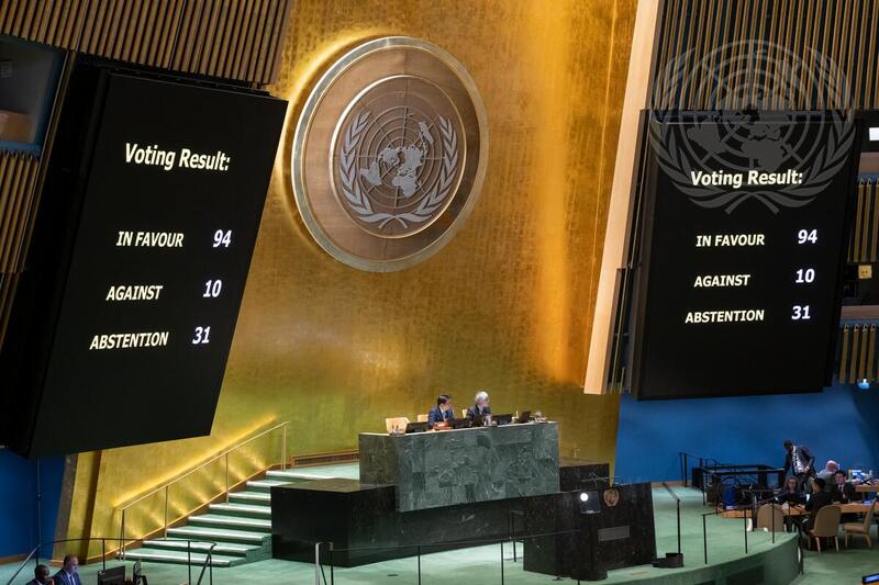 General Assembly Holds 69th Plenary Meeting | UN Photo