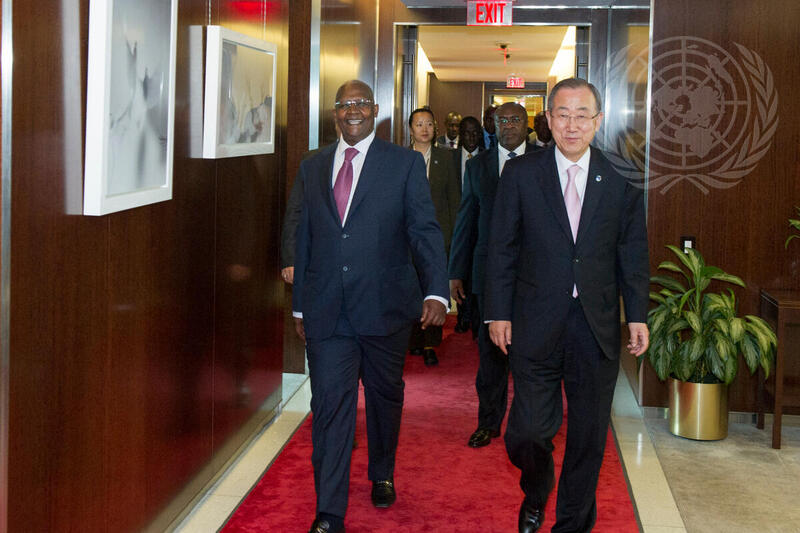 Secretary-General Meets Assembly's President-elect | UN Photo