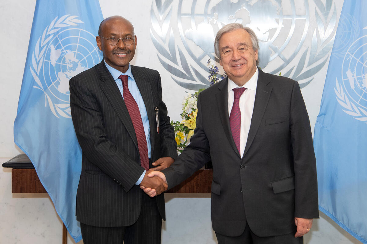 Secretary-General Meets President of International Court of Justice ...
