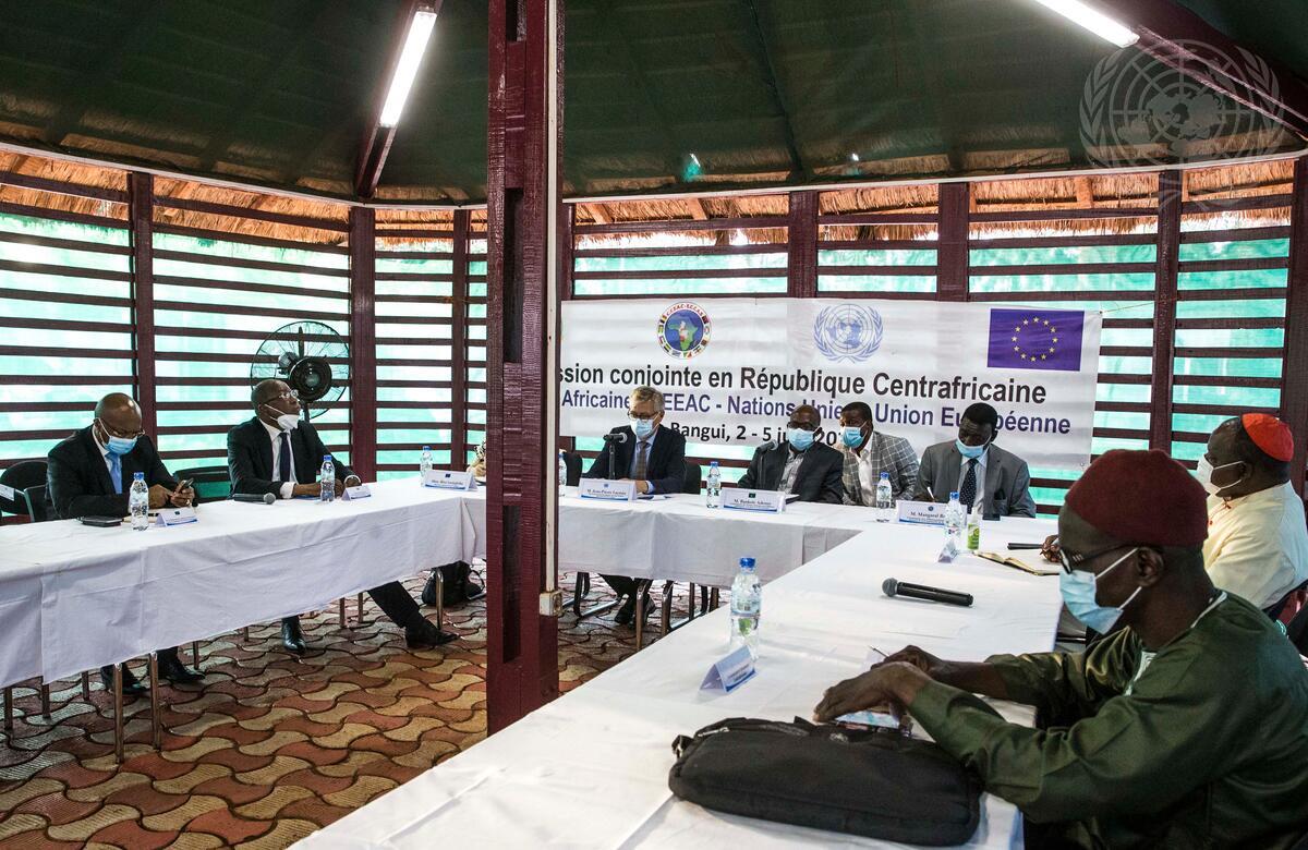 Joint Delegation from AU, ECCAS, UN and EU Visits Central African ...