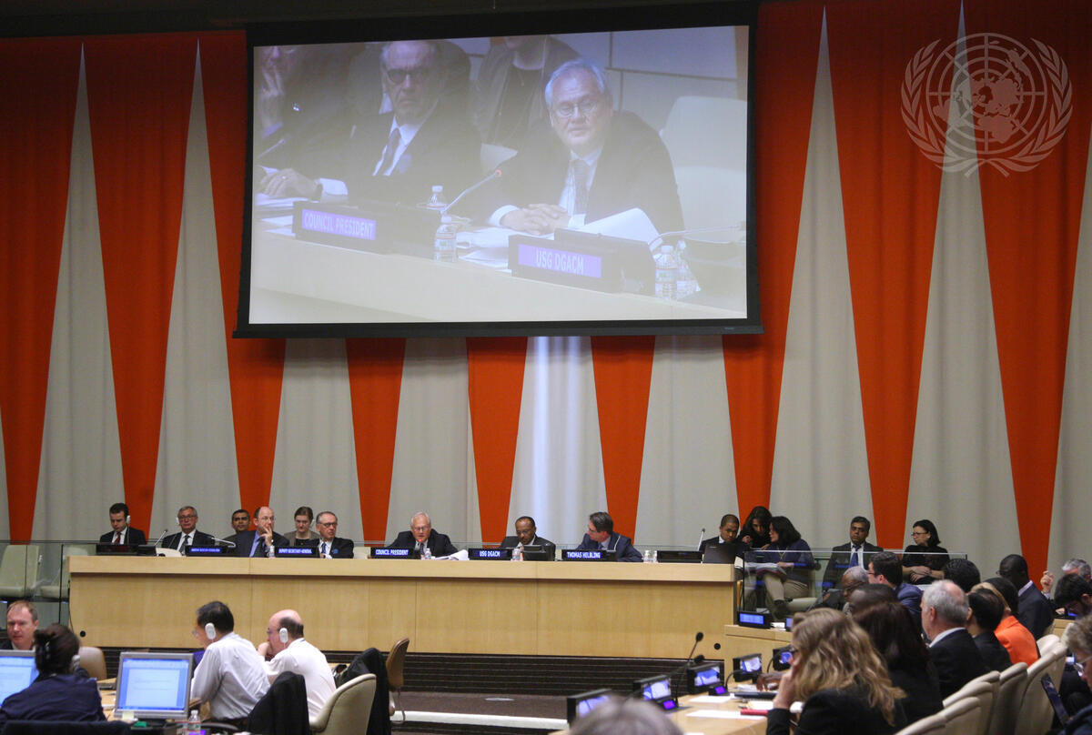 ECOSOC High-level Meeting with World Bank, IMF, WTO and UNCTAD | UN Photo