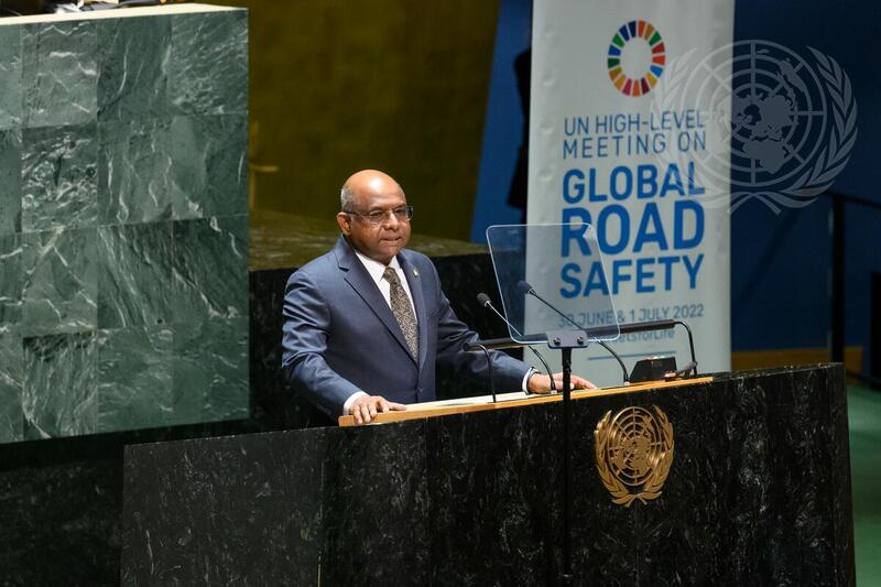 General Assembly Meets on Global Road Safety | UN Photo