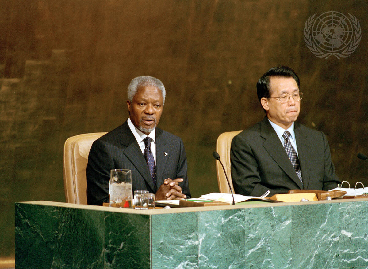 Secretary-General Presents Annual Report on Work of the Organization to ...