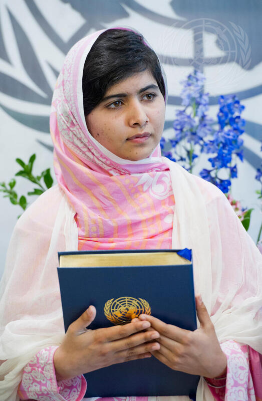 Education Rights Campaigner Malala Yousafzai | UN Photo