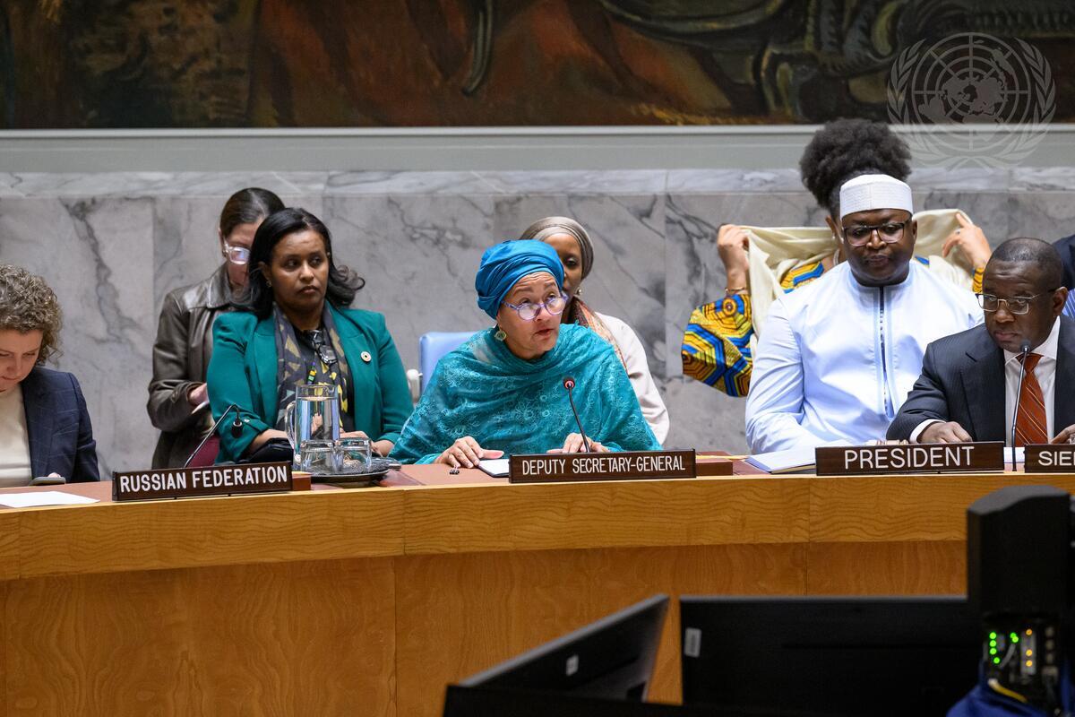 Security Council Meets on Conflict-Related Food Insecurity | UN Photo