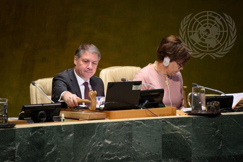 General Assembly Meets on Outcomes of UN Conferences | UN Photo