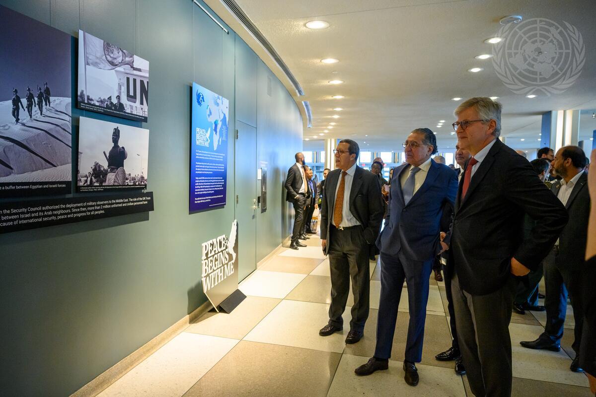 Launch of Photo Exhibit on 75 Years of United Nations Peacekeeping | UN ...