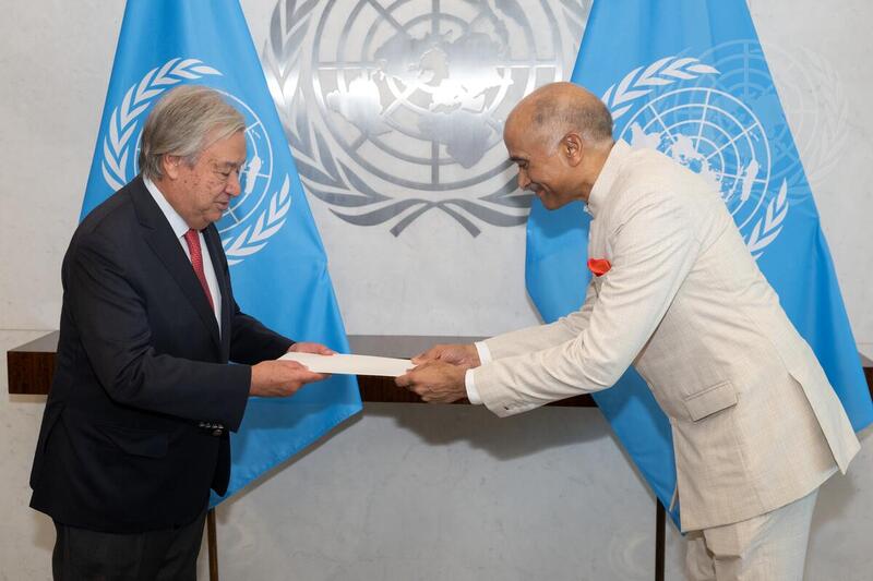 Permanent Representative of New Zealand Presents Credentials to ...