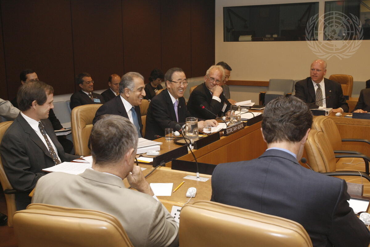 Secretary-General Meets US Foreign Relations Committee Members | UN Photo