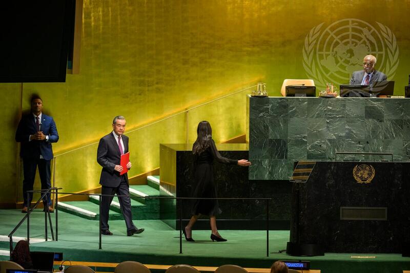 Foreign Minister of China Addresses 79th Session of General Assembly Debate | UN Photo