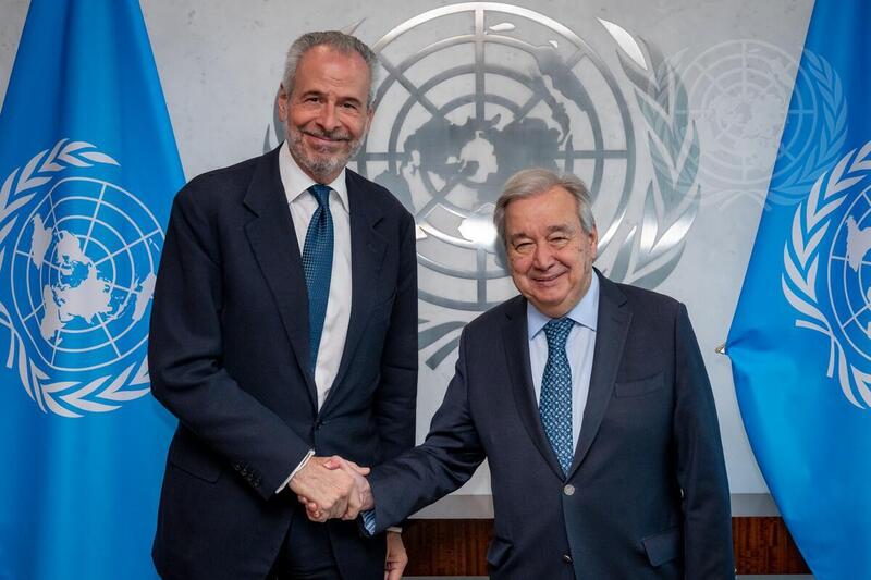 Secretary-General Meets with President-designate of COP 30 | UN Photo