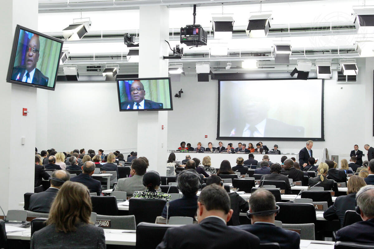 General Assembly and High-Level Sustainability Panel Hold Dialogue | UN ...