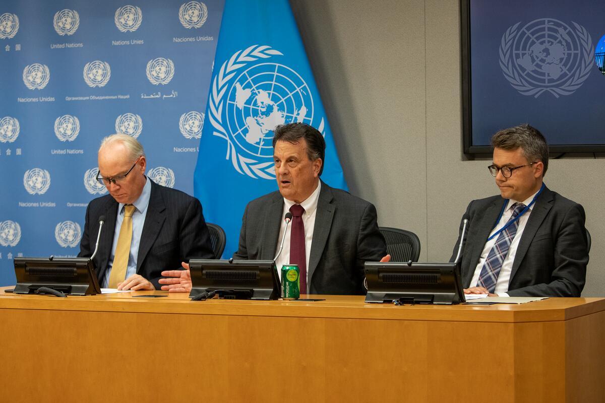 Resident and Humanitarian Coordinator for Yemen Briefs Press | UN Photo