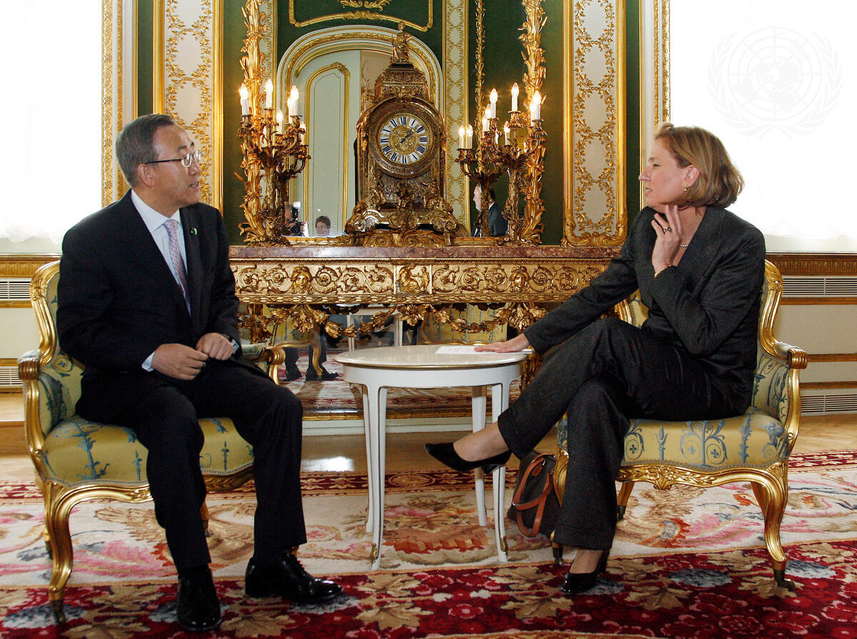 Secretary-General Holds Discussion with Foreign Minister of Israel | UN ...
