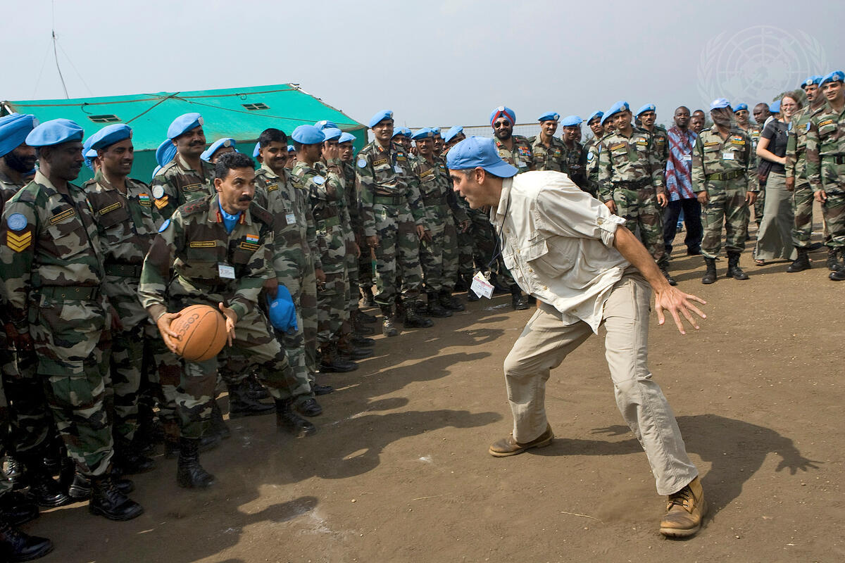 UN Messenger for Peace Visits MONUC | UN Photo